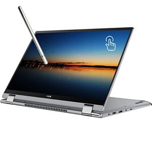 asus new zenbook 15.6″ full hd touchscreen laptop, octa-core amd ryzen 7 5700u (beat i7-1165g7), 8gb ddr4 ram, 512gb pcie ssd, nvidia geforce mx450, backlit keyboard, stylus pen, win 11 home, gray