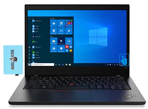 Lenovo Newest ThinkPad L14 Gen 2 14.0" 60Hz FHD Touchscreen IPS Display Laptop (Intel i7-1165G7 4-Core, 32GB RAM, 1TB PCIe SSD, Intel Iris Xe, Backlit KYB, FP, WiFi 6, BT 5.2, Win 11 Pro) w/ Hub