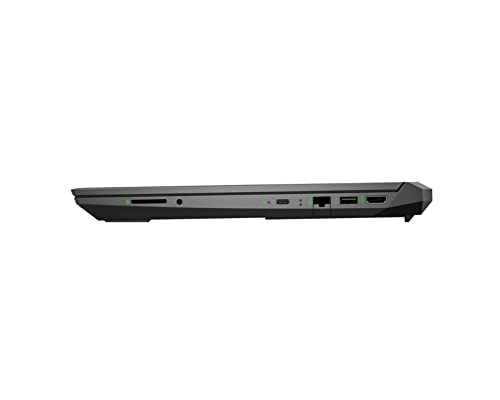 HP Pavilion 15z 15.6" 144Hz FHD IPS Gaming Laptop (AMD Ryzen 5 5600H 6-Core, 8GB RAM, 500GB HDD, GTX 1650 4GB, Green Backlit KYB, WiFi 6, BT 5.2, RJ-45, Win 11 Pro) w/Hub