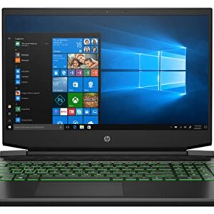 HP Pavilion 15z 15.6" 144Hz FHD IPS Gaming Laptop (AMD Ryzen 5 5600H 6-Core, 8GB RAM, 500GB HDD, GTX 1650 4GB, Green Backlit KYB, WiFi 6, BT 5.2, RJ-45, Win 11 Pro) w/Hub