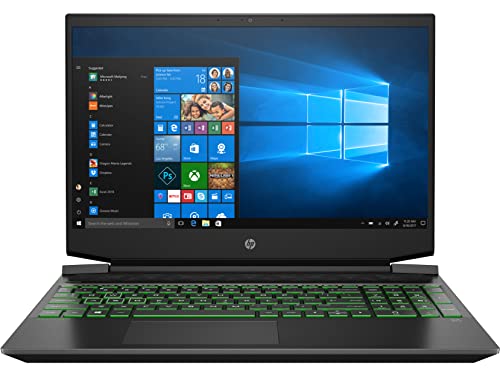 HP Pavilion 15z 15.6" 144Hz FHD IPS Gaming Laptop (AMD Ryzen 5 5600H 6-Core, 8GB RAM, 500GB HDD, GTX 1650 4GB, Green Backlit KYB, WiFi 6, BT 5.2, RJ-45, Win 11 Pro) w/Hub