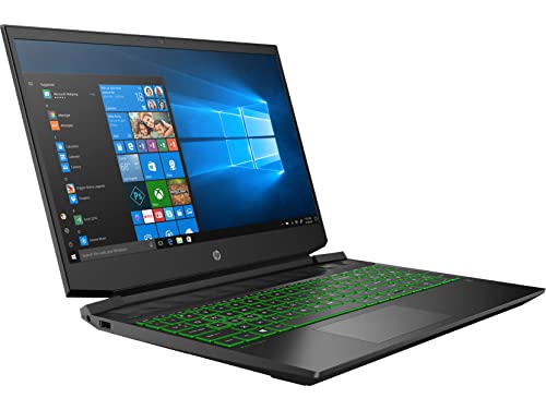 HP Pavilion 15z 15.6" 144Hz FHD IPS Gaming Laptop (AMD Ryzen 5 5600H 6-Core, 8GB RAM, 500GB HDD, GTX 1650 4GB, Green Backlit KYB, WiFi 6, BT 5.2, RJ-45, Win 11 Pro) w/Hub