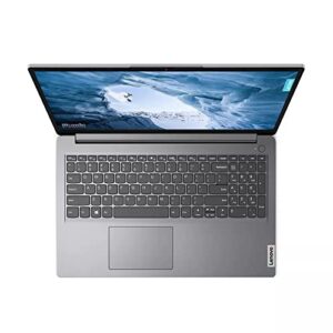 Lenovo IdeaPad 1i 15.6" Laptop with Windows 11 Home - Intel Core i5 Processor - 8GB RAM Memory - 256GB SSD Storage - Gray (82QD003VUS)