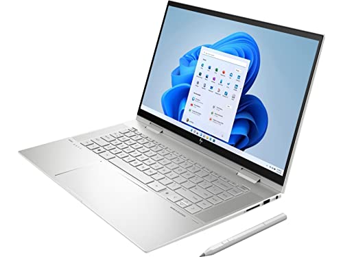 HP Latest Envy X360 2-in-1 Laptop | 15.6" FHD IPS Touchscreen | 12th Gen Intel 12-Core i7-1260P | 64GB DDR4 2TB SSD | WiFi 6E | Thunderbolt4 | Backlit KB | Fingerprint | Stylus Pen | Windows 11 Pro