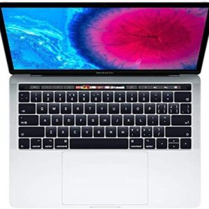 2017 Apple MacBook Pro with 3.1GHz Intel Core i5 (13-inch, 8GB RAM, 256GB SSD Storage) Silver (Renewed)