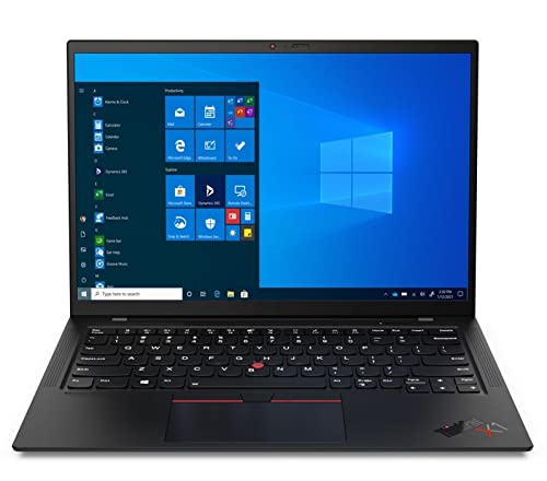 Lenovo ThinkPad X1 Carbon Gen 9 Laptop with Intel i7-1185G7 vPro Processor, 14" WUXGA 100%sRGB Non-Touch Display, 32GB RAM, 1TB SSD, 4G LTE Mobile Broadband WWAN with eSIM, Win11 Pro, and 3YR Warranty