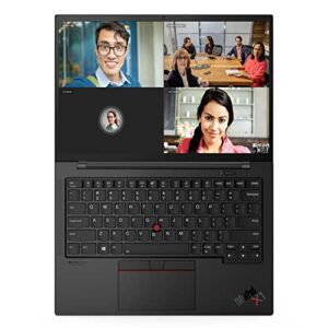 Lenovo ThinkPad X1 Carbon Gen 9 Laptop with Intel i7-1185G7 vPro Processor, 14" WUXGA 100%sRGB Non-Touch Display, 32GB RAM, 1TB SSD, 4G LTE Mobile Broadband WWAN with eSIM, Win11 Pro, and 3YR Warranty