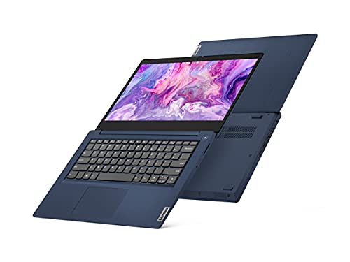 Lenovo IdeaPad 3 Laptop, 14.0" FHD Display, AMD Ryzen 5 5500U, 8GB RAM, 256GB Storage, AMD Radeon 7 Graphics, Windows 11 Home, Abyss Blue (Renewed)