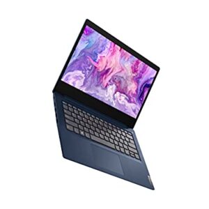 Lenovo IdeaPad 3 Laptop, 14.0" FHD Display, AMD Ryzen 5 5500U, 8GB RAM, 256GB Storage, AMD Radeon 7 Graphics, Windows 11 Home, Abyss Blue (Renewed)