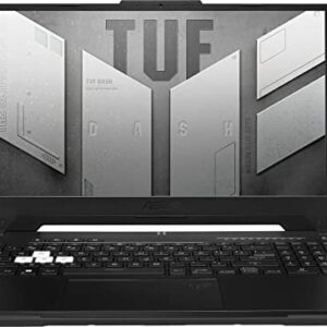 Asus TUF Dash 15.6" 144Hz FHD Gaming Laptop | 12th Generation Core i7-12650H | NVIDIA GeForce RTX 3070 | Backlit Keyboard | Windows 11 (Black, 16GB DDR4 | 512GB SSD)