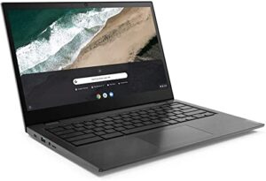 lenovo chromebook s345 laptop, 14.0″ fhd (1920 x 1080) non-touch display, amd a6-9220c processor, 4gb ddr4 onboard ram, 32gb ssd, amd radeon r5 graphics, chrome os, 81wx0001us, platinum grey