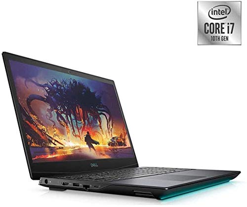 2021 Dell G5 15 Gaming Laptop, 15.6" FHD 144Hz Display, Intel Core i7-10750H, NVIDIA GeForce RTX 2070 8GB GDDR6, 16 GB DDR4 RAM, 512GB PCIe SSD, Killer Wi-Fi, RGB Backlit Keyboard, Windows 10, Black