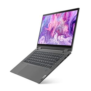 Lenovo IdeaPad Flex 5 14 2-in-1 Laptop | 14" FHD IPS Glossy Multi-Touch | 11th Gen 4-core i7-1165G7 | 12GB DDR4 2TB SSD | Fingerprint Backlit HDMI USB-C Win11Pro Graphite Grey + 32GB MicroSD Card