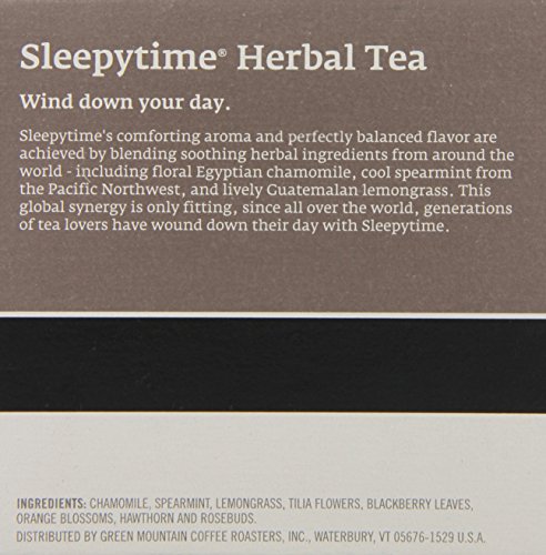 Celestial Seasonings Sleepytime Herbal Tea, Keurig Single-Serve K-Cup Pods, 72 Count