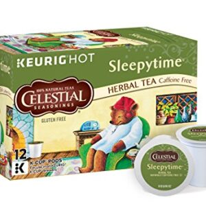 Celestial Seasonings Sleepytime Herbal Tea, Keurig Single-Serve K-Cup Pods, 72 Count