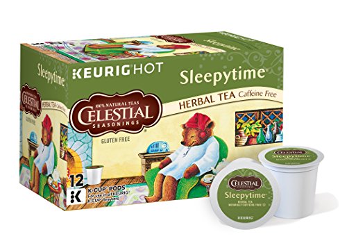 Celestial Seasonings Sleepytime Herbal Tea, Keurig Single-Serve K-Cup Pods, 72 Count