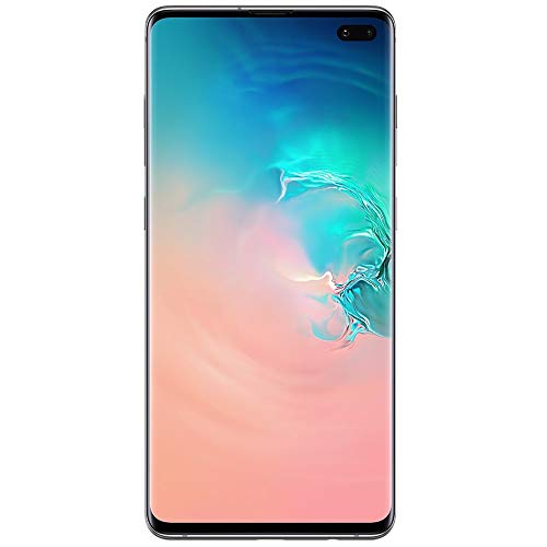 Samsung Galaxy S10+, 128GB, Prism White - Unlocked (Renewed)