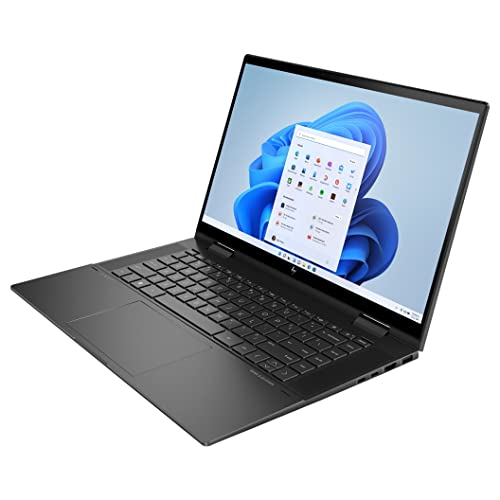 HP Envy X360 2-in-1 Touch Screen Laptop, 15.6" FHD IPS Display, AMD 6-Core Ryzen 5 5625U (Beat i7-1265U), 32GB DDR4 RAM, 1TB PCIe SSD, USB-C, HDMI, WiFi 6, SD Card Reader, Backlit KB, Win 11 Pro