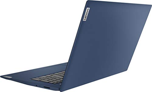 Lenovo 2022 IdeaPad 3 17.3" HD+ Laptop PC Intel 11th 4-Core i5-1135G7 36GB RAM DDR4 1TB M.2 NVMe SSD Iris Xe Graphics USB-C HDMI WiFi AX BT Webcam Fingerprint Blue Windows 10 Pro w/ RE Accessories