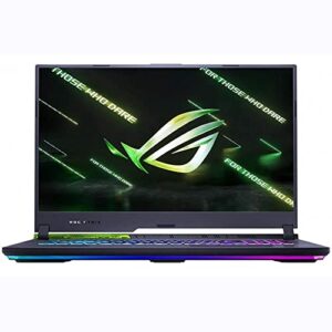 asus rog strix g17 (2021) gaming laptop, 17.3” 144hz ips type fhd, nvidia geforce rtx 3050 ti, amd ryzen 7 5800h, 16gb ddr4, 512gb pcie nvme ssd, rgb keyboard, windows 10, g713qe-rb74