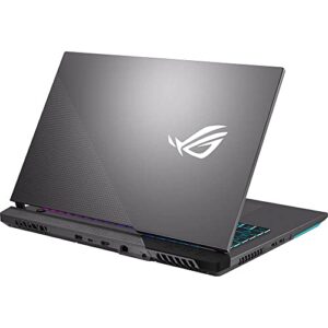 ASUS ROG Strix G17 (2021) Gaming Laptop, 17.3” 144Hz IPS Type FHD, NVIDIA GeForce RTX 3050 Ti, AMD Ryzen 7 5800H, 16GB DDR4, 512GB PCIe NVMe SSD, RGB Keyboard, Windows 10, G713QE-RB74