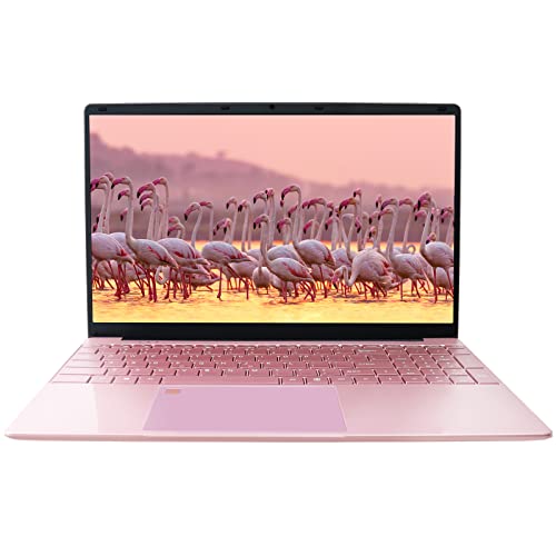 【Win11/MS Office2019】 15.6inch FHD Large Screen high Performance Laptop high Speed Celeron N5095(2.0Ghz) CPU 16G RAM+512GB SSD High capacity battery Notebook PC with Backlit keyboard(512G, Rose Gold)