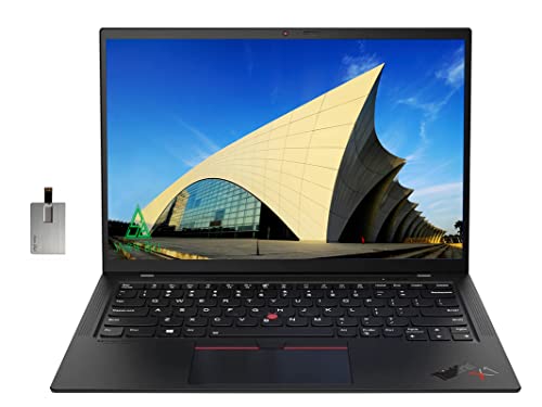 Lenovo 2022 ThinkPad X1 Carbon Gen 9 14" FHD Touchscreen Business Laptop, Intel Core i7-1165G7, 32GB RAM, 1TB PCIe SSD, Backlit Keyboard, Fingerprint Reader, Win 11 Pro, Black, 32GB USB Card