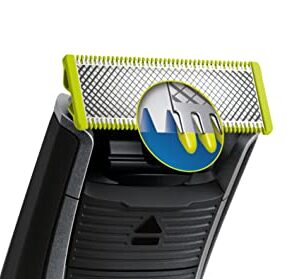 Philips Norelco Oneblade Pro Hybrid Electric Trimmer and Shaver, Black, QP6510/70