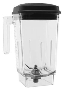 kitchenaid ksbc60s 60 oz single wall nsf blender jar, clear