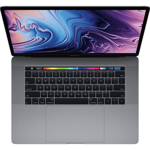 Apple 2019 MacBook Pro with 2.4 GHz Intel Core i9 (15 inch, 16GB RAM, 512GB SSD) Space Gray (Renewed)