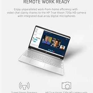 HP 15 Laptop, AMD Ryzen 3 3250U Processor, 8 GB RAM, 256 GB SSD Storage, 15.6-inch HD Micro-edge Display, Windows 10 Home, Long-Lasting Battery, HP Fast Charge, 720p Webcam (15-ef1021nr, 2020)