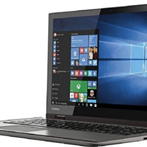 Toshiba - Satellite Radius 2-in-1 15.6" 4K Ultra HD Touch-Screen Laptop - Intel Core i7 - 12GB Memory - 1TB Hard Drive - Carbon Gray