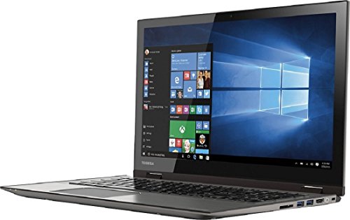 Toshiba - Satellite Radius 2-in-1 15.6" 4K Ultra HD Touch-Screen Laptop - Intel Core i7 - 12GB Memory - 1TB Hard Drive - Carbon Gray