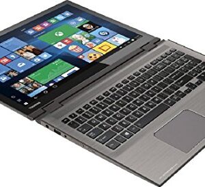 Toshiba - Satellite Radius 2-in-1 15.6" 4K Ultra HD Touch-Screen Laptop - Intel Core i7 - 12GB Memory - 1TB Hard Drive - Carbon Gray