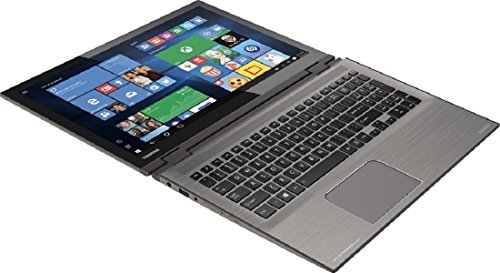 Toshiba - Satellite Radius 2-in-1 15.6" 4K Ultra HD Touch-Screen Laptop - Intel Core i7 - 12GB Memory - 1TB Hard Drive - Carbon Gray