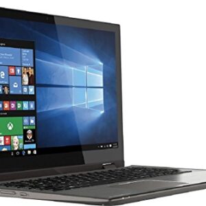 Toshiba - Satellite Radius 2-in-1 15.6" 4K Ultra HD Touch-Screen Laptop - Intel Core i7 - 12GB Memory - 1TB Hard Drive - Carbon Gray