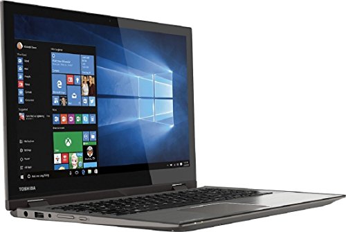 Toshiba - Satellite Radius 2-in-1 15.6" 4K Ultra HD Touch-Screen Laptop - Intel Core i7 - 12GB Memory - 1TB Hard Drive - Carbon Gray