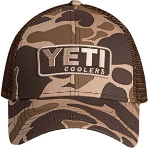 yeti custom camo hat with patch