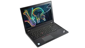 lenovo thinkpad p50 15.6 workstation, quad core i7 6820hq 2.7ghz, 32gb ddr4, 1tb nvme ssd, 1080p full hd, quadro m2000m 4gb gddr5, thunderbolt 3, hdmi, webcam, windows 10 pro (renewed)