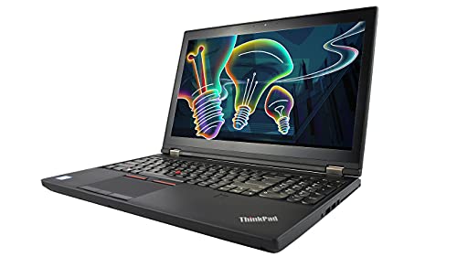 Lenovo Thinkpad P50 15.6 Workstation, Quad Core i7 6820HQ 2.7Ghz, 32GB DDR4, 1TB NVMe SSD, 1080P Full HD, Quadro M2000M 4GB GDDR5, Thunderbolt 3, HDMI, Webcam, Windows 10 Pro (Renewed)