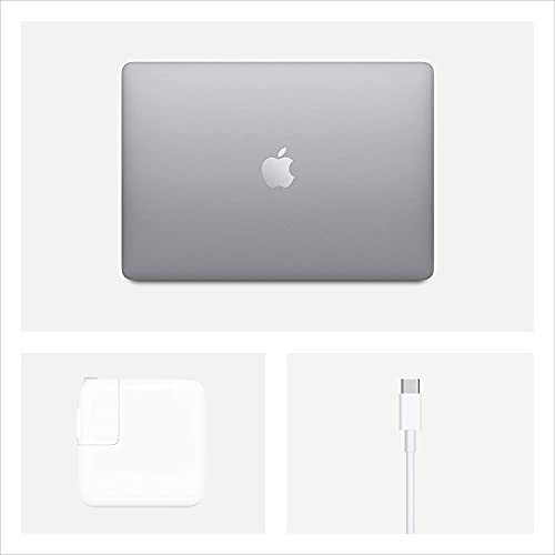 Early 2020 Apple MacBook Air with 1.1GHz Intel Core i3 (13 inch, 8GB RAM, 128GB SSD) Space Gray (Renewed)