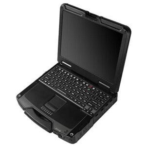 Black Panasonic Toughbook CF-31 - Touchscreen - 8GB Ram - 480GB SSD - DVD-RW - Touchscreen - Backlit Keyboard - (Renewed)