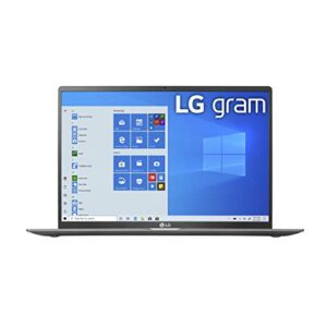 LG Gram 17Z90N-Laptop 17" IPS Ultra-Lightweight, (2560 x 1600), 10th Gen Intel Core i7 , 16GB-RAM, 1TB SSD, Windows 10 Home, 17 Hour-Battery, USB-C, HDMI, -Headphone Input - Silver