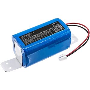 replacement battery for rvbat850a rvbat850,compatible with shark ion robot vacuum cleaning syst rv700_n rv1000 rv2001 rv720_n rv1101arus ion robot vacuum r75 rv1001 battery (2600mah)