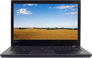 2019 lenovo thinkpad t470 14 ips full hd fhd (1920×1080) business laptop (intel core i5-6300u, 16gb ddr4 ram, 256gb pcie nvme m.2 ssd) thunderbolt, type-c, hdmi, rj-45, windows 10 pro (renewed)