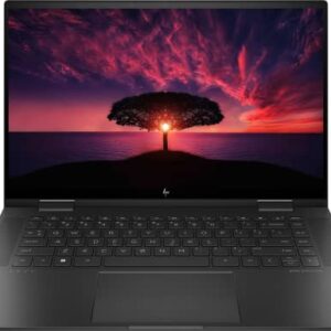 HP Envy x360 2-in-1 Convertible Business Laptop, 15.6” FHD Touchscreen, AMD Ryzen 7 5825U Up to 4.5GHz, Windows 11 Pro, 16GB RAM, 512GB SSD, WiFi 6, Backlit Keyboard, Fingerprint Reader, Durlyfish