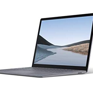 Microsoft Surface Laptop 3 – 13.5" Touch-Screen – Intel Core i7 - 16GB Memory - 256GB Solid State Drive – Platinum with Alcantara