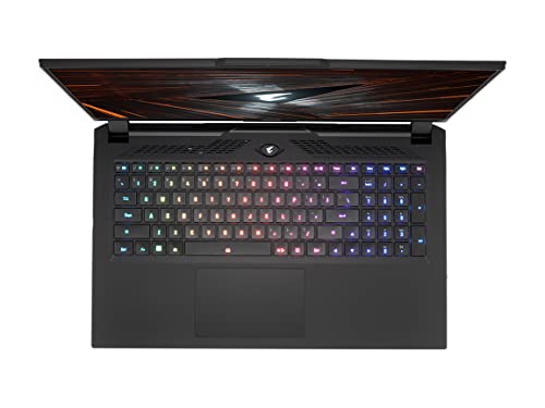 GIGABYTE AORUS 17 XE5 (17.3" FHD 360Hz, Intel 12th Gen i7-12700H, 32GB DDR5 RAM, 1TB PCIe SSD, NVIDIA GeForce RTX 3070Ti), Thin Bezel Gaming Laptop, Thunderbolt 4, RGB Backlit, Win 11 Home