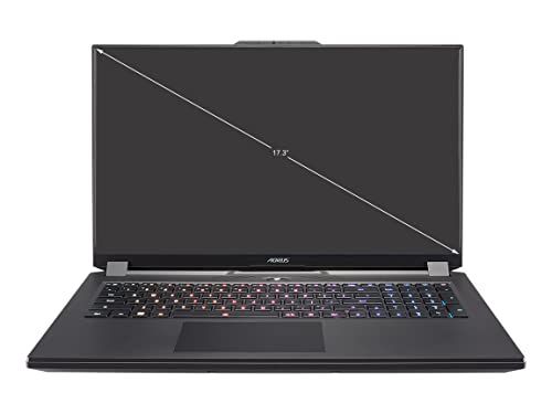 GIGABYTE AORUS 17 XE5 (17.3" FHD 360Hz, Intel 12th Gen i7-12700H, 32GB DDR5 RAM, 1TB PCIe SSD, NVIDIA GeForce RTX 3070Ti), Thin Bezel Gaming Laptop, Thunderbolt 4, RGB Backlit, Win 11 Home