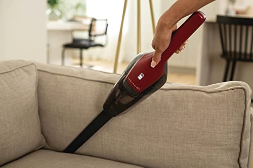 Electrolux Ergorapido Stick, Lightweight Cordless Vacuum with LED Nozzle Lights and Turbo Power Battery, for Removing Pet Hair from Carpets and Hard Floors, in, Chili Red